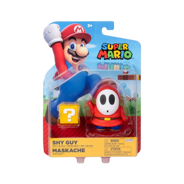 Nintendo 4 Inch Figure - Shy Guy with Question Block - Walmart.ca