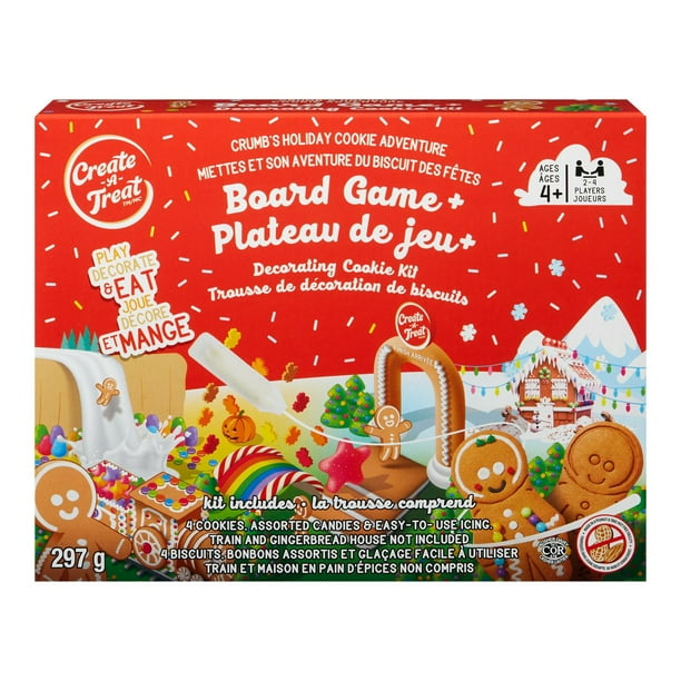 Create A Treat Crumb’s Holiday Cookie Adventure Board Game + Decorating ...