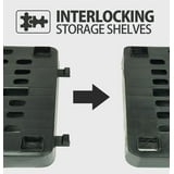 HYPER TOUGH Heavy Duty 5-Tier Interlocking Shelf - Walmart.ca