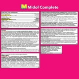 Midol Complete Pain Reliever, Fast Multi-Symptom Period pain relief ...