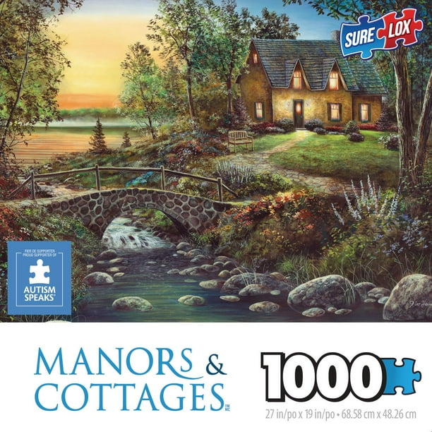 Sure-Lox 1000 PC Manors & Cottages ™ Stonybrook Cottage Puzzle - Walmart.ca