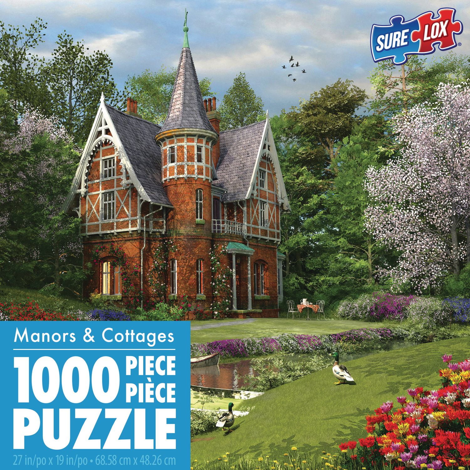 Sure-Lox 1000 Pc Manors & Cottages ™ Cobbled Bridge Puzzle | Walmart Canada