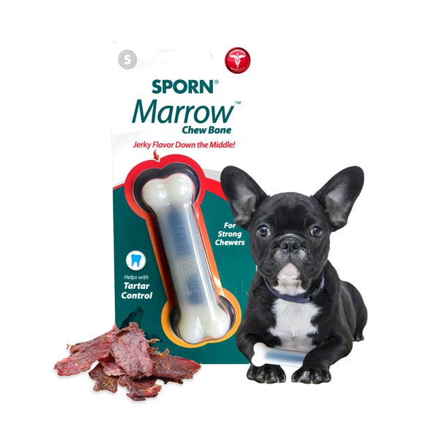 Sporn Durable Marrow Dog Chew Bones for Aggressive Chewers, Jerky ...