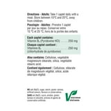 Jamieson Vitamin B6 250 mg (Pyridoxine) Caplets, 100 caplets - Walmart.ca