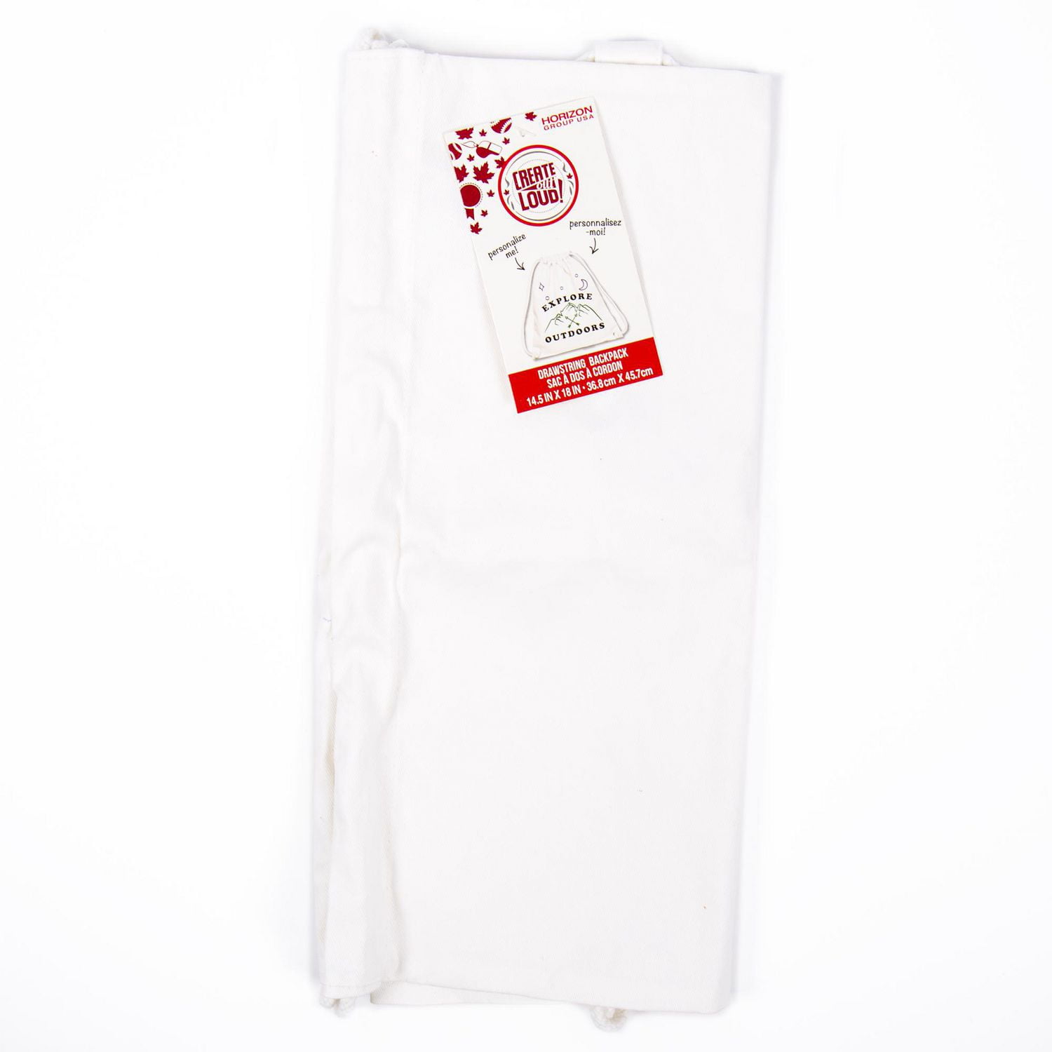 Create Out Loud! Customizable Drawstring Bag | Walmart Canada Create Out Loud! Customizable Drawstring Bag | Walmart Canada