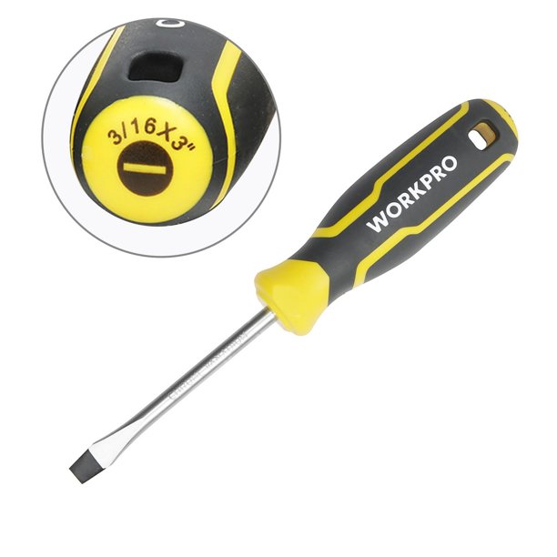 WorkPro Slotted Screwdriver 3/16 x 3"/75mm - Walmart.ca