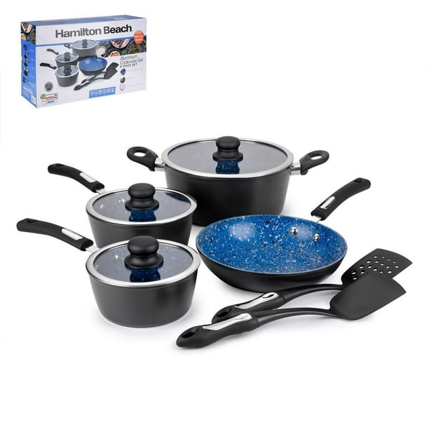 Hamilton Beach - 9 Piece Aluminum Cookware Set - Walmart.ca