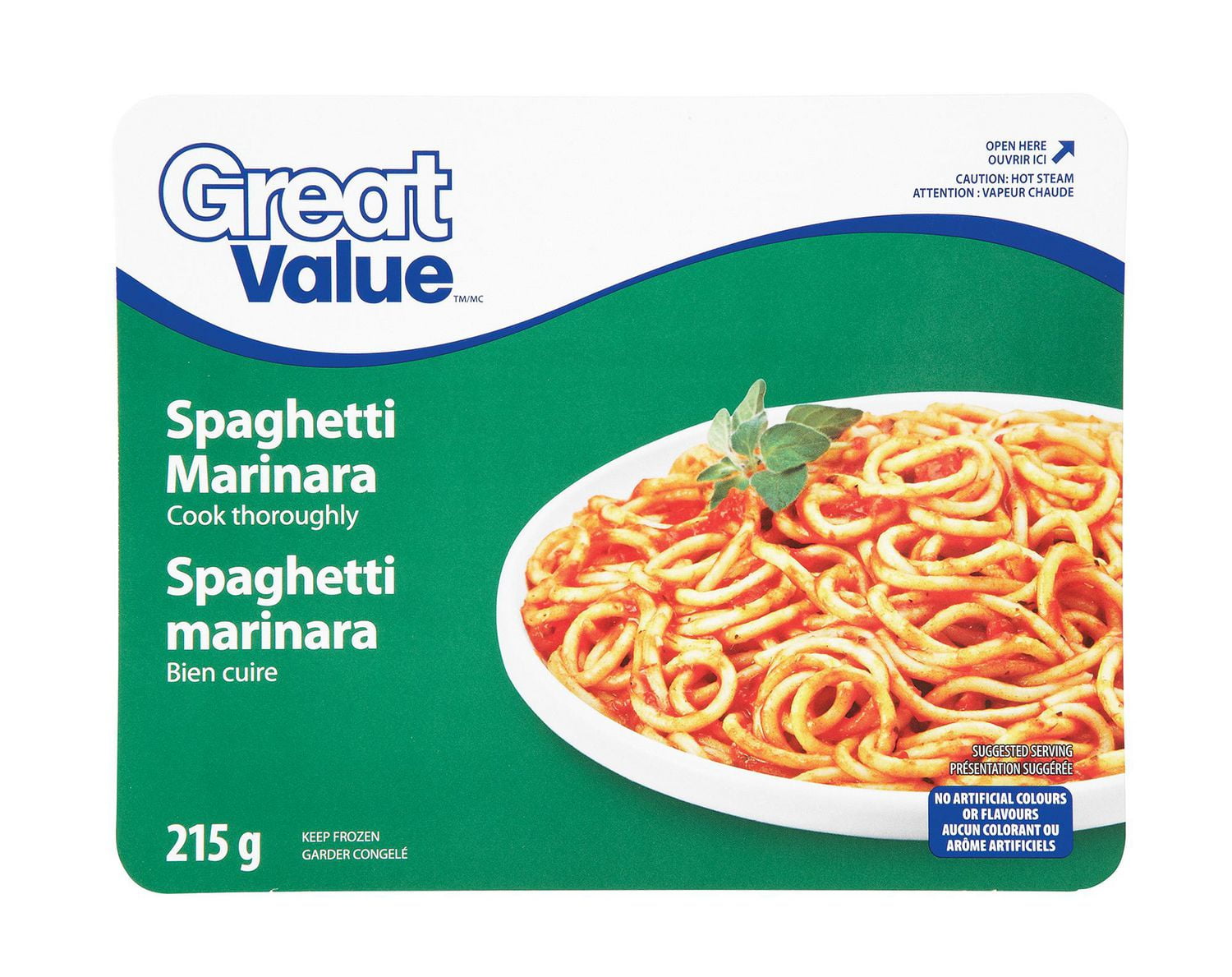 Great Value Spaghetti Marinara | Walmart Canada
