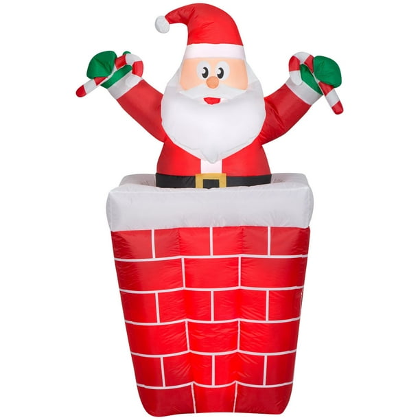Airblown 5 ft Pop Up Santa - Walmart.ca