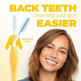 GUM® PROXABRUSH® Interdental Cleaning Brushes, Moderate, Remove up to ...