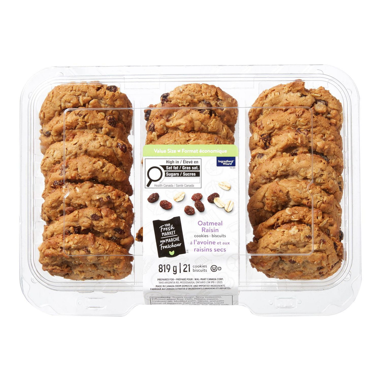 Click here for Your Fresh Market Oatmeal Raisin Cookies prices