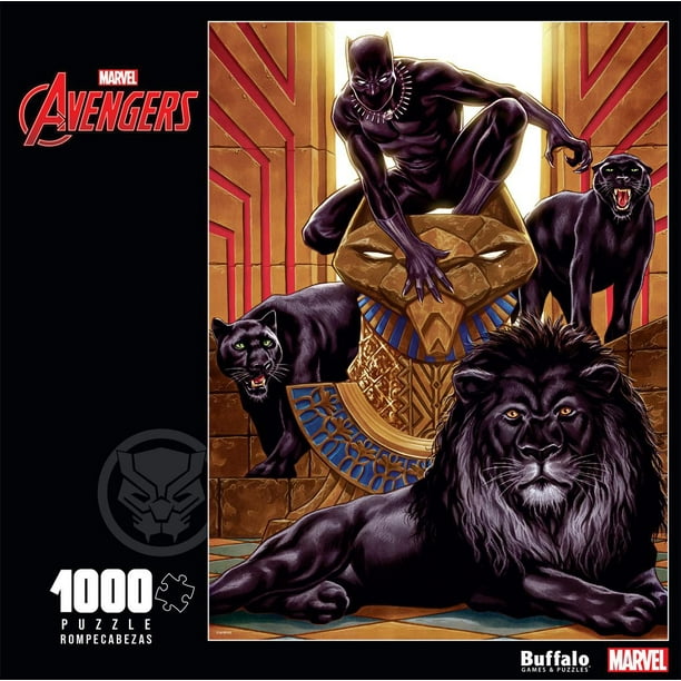 Buffalo Games – Entertainment series - Black Panther #1 Variant- 1000 ...