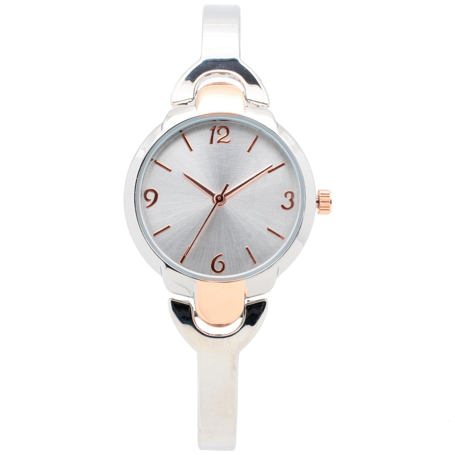 Click here for Time And Tru Womens Two-Tone Silver And Rose Gold... prices