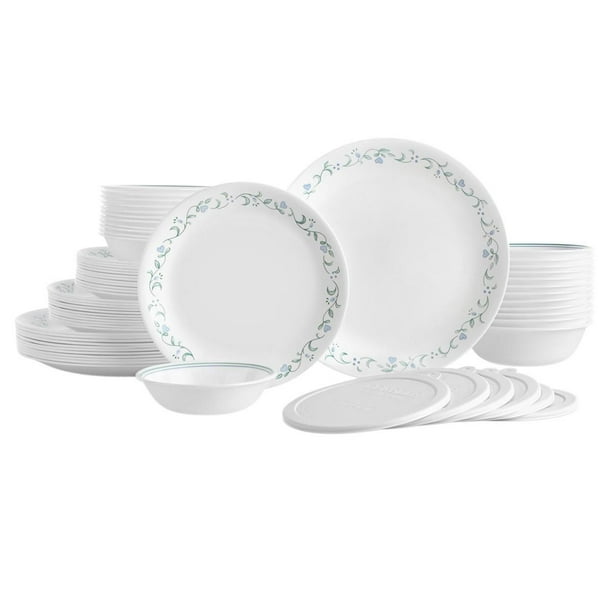 Corelle Country Cottage Dinnerware Set 66pc - Walmart.ca
