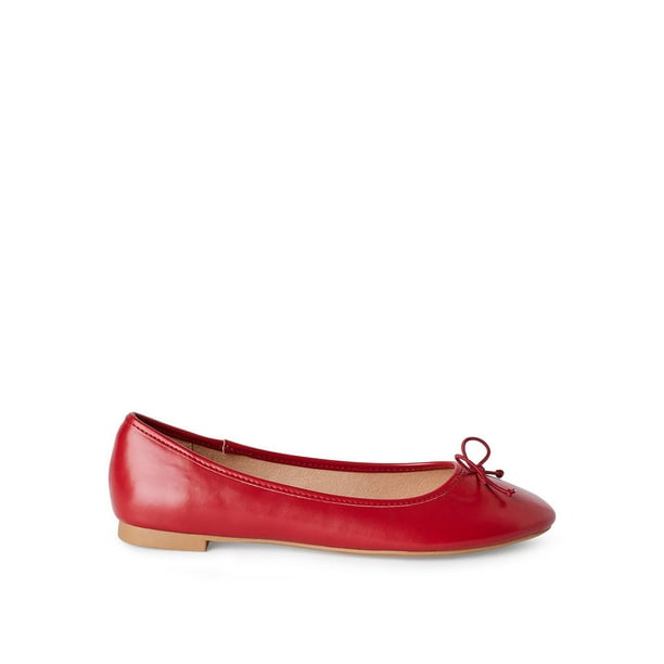 Souliers à talon plat Casandra Time and Tru pour femmes - Walmart.ca