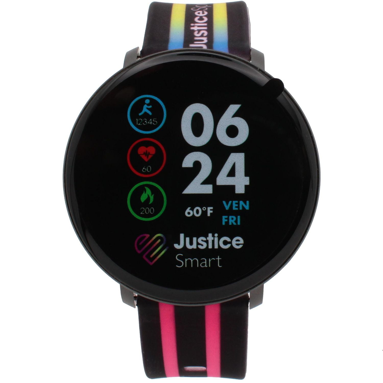 Click here for Justice Smart Girls Activity Watch - Black Strap W... prices