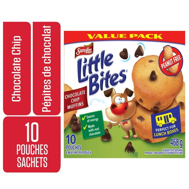 Sara Lee® Little Bites™ Chocolate Chip Muffins - Walmart.ca