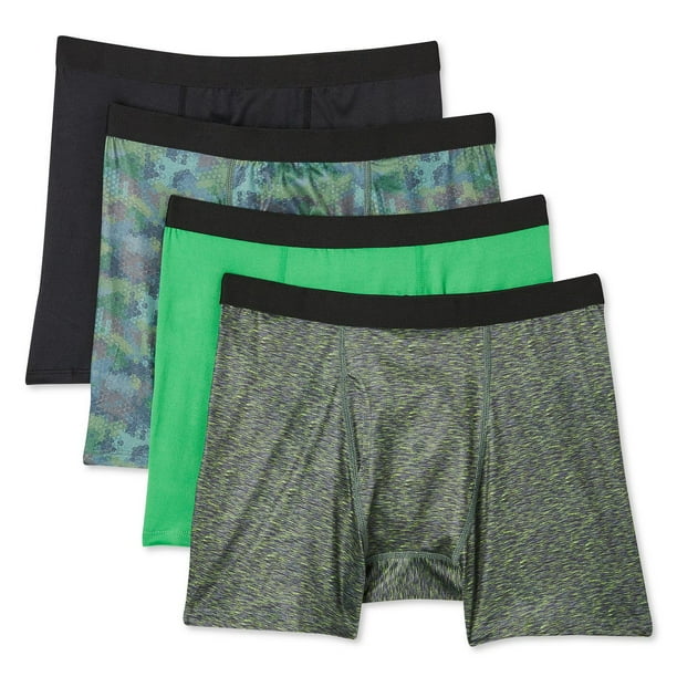 Athletic Works Men's Everyday Boxer Briefs 4-Pack - Walmart.ca