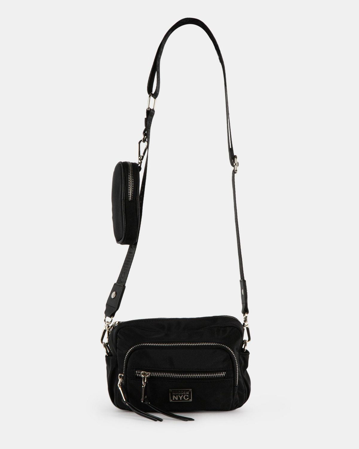 Click here for Madden Nyc Sporty Nylon Cam Bag One Size prices