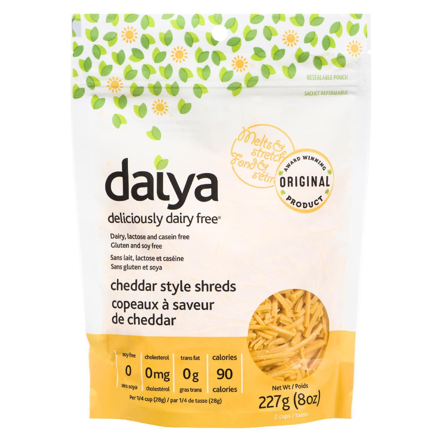 Buy Daiya Dairy Free Cheddar Style Shreds Online | Walmart Canada