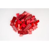 Block Tech 3 Shades Red Building Blocks - Walmart.ca
