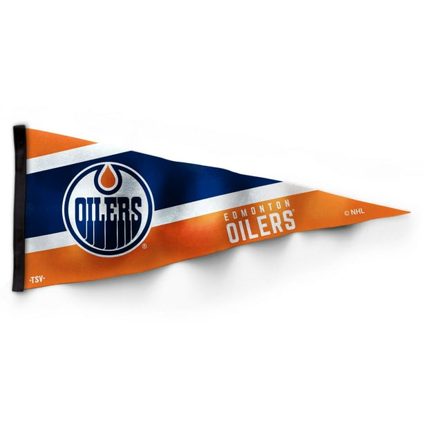 The Sports Vault Edmonton Oilers Collector Pennant, 32 inches x 12 ...
