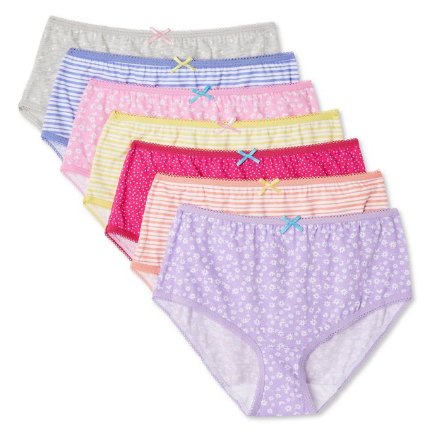 George Girls' 7 Piece Brief, Sizes 4-12 - Walmart.ca
