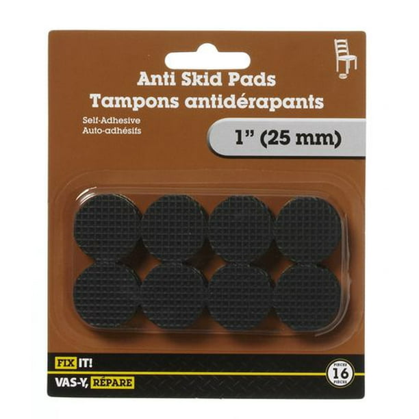 1" Anti Skid Pads 16 Pieces - Walmart.ca
