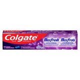Colgate Max Fresh Knockout Toothpaste with Mini Breath Strips, Electric ...