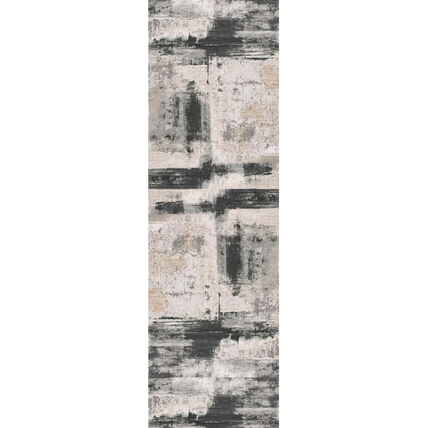 Rug Branch Silvia Collection Modern Abstract Runner Area Rug - Walmart.ca