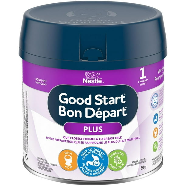 NESTLÉ® GOOD START® PLUS 1 Baby Formula, Powder 580 g, 580 GR - Walmart.ca