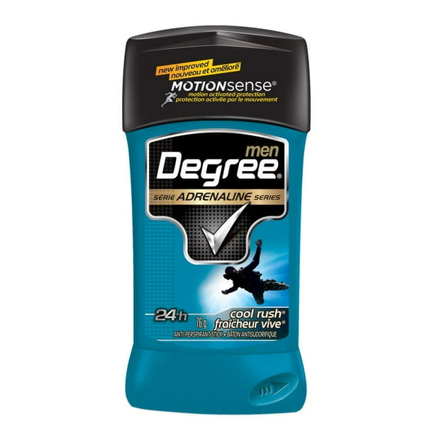 Degree Men Adrenaline Series Cool Rush Anti-Perspirant Stick - Walmart.ca
