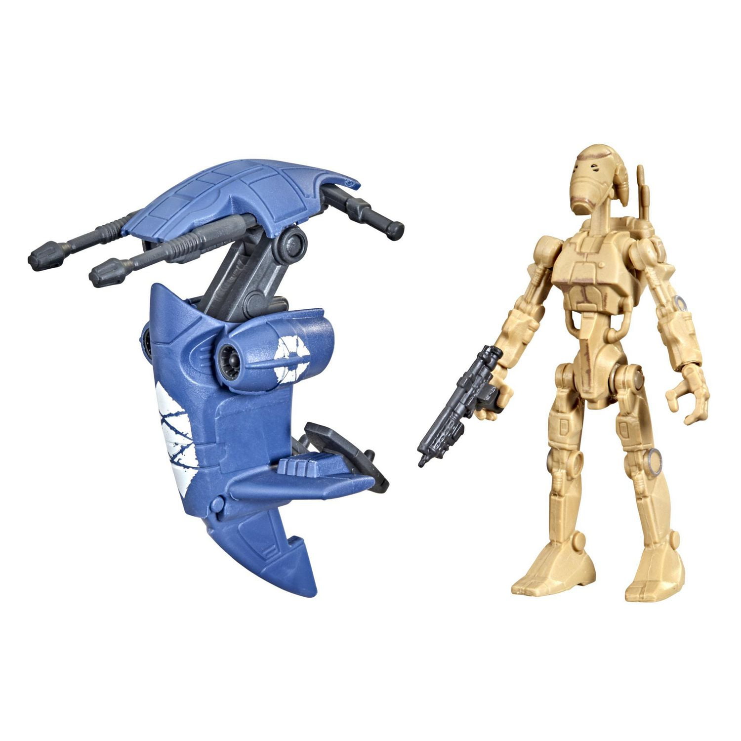 Star Wars Mission Fleet Gear Class Battle Droid Battle Droid Destruction 2.5 Inch Scale Action Figure Vehicle Toys for Kids Ages 4 and Up Walmart