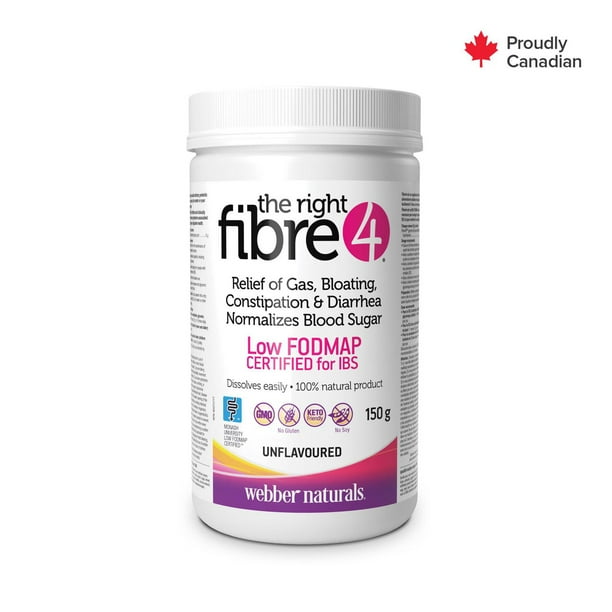 Webber Naturals® The Right Fibre4®, Unflavoured 150 g - Walmart.ca