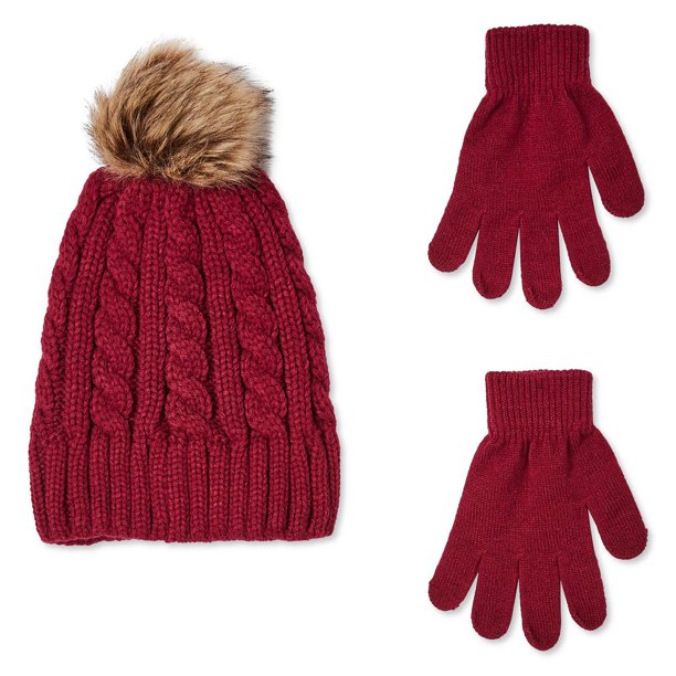 George Girls' Hat and Gloves 2-Piece Set - Walmart.ca