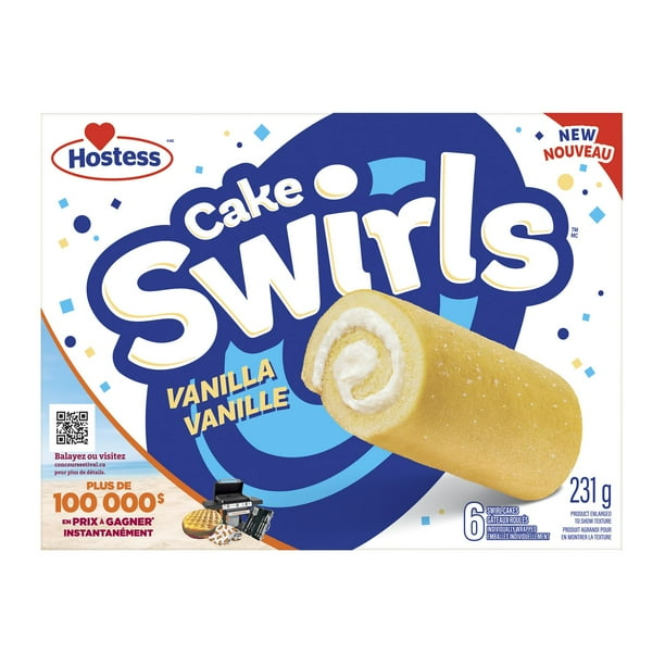 Hostess® Cake SwirlsTM Vanilla Cake Swirls, 231 g - Walmart.ca