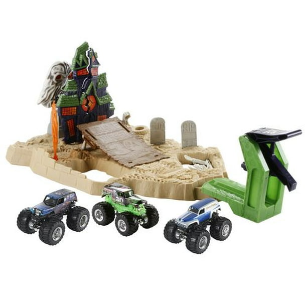 HOT WHEELS® MONSTER JAM® GRAVE DIGGER® Boneyard Bash BLITZ - Walmart.ca