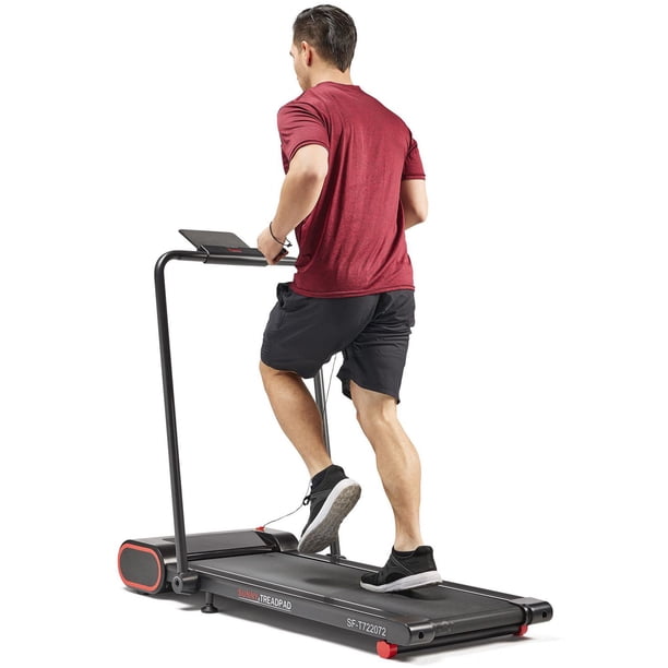 Sunny Health & Fitness Slim Under Desk Walking Running Treadpad with ...