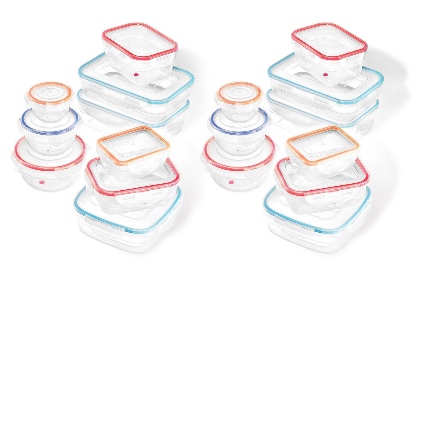 LocknLock Easy Match 36-piece Food Storage Container Set | Walmart Canada