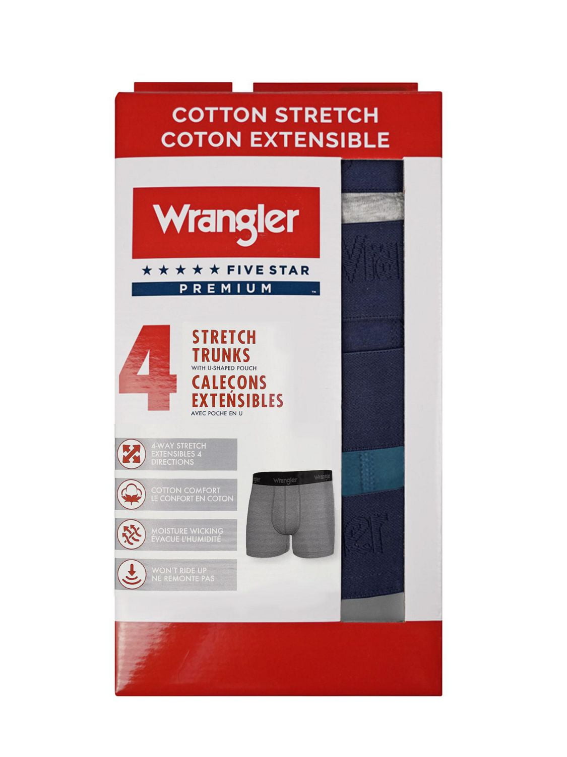 Click here for Wrangler Mens Cotton Stretch Trunk Xl prices