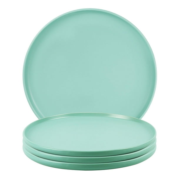 Mainstays 12-Piece Ale Matte Mint Stoneware Dinnerware Set - Walmart.ca