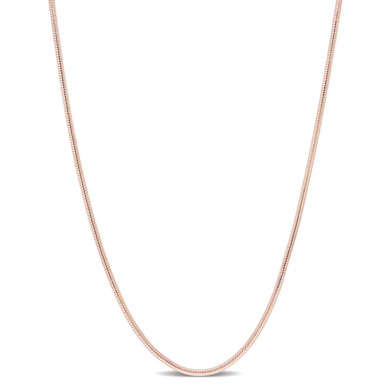 Click here for Miabella 18k Rose Gold Plated Sterling Silver Snak... prices