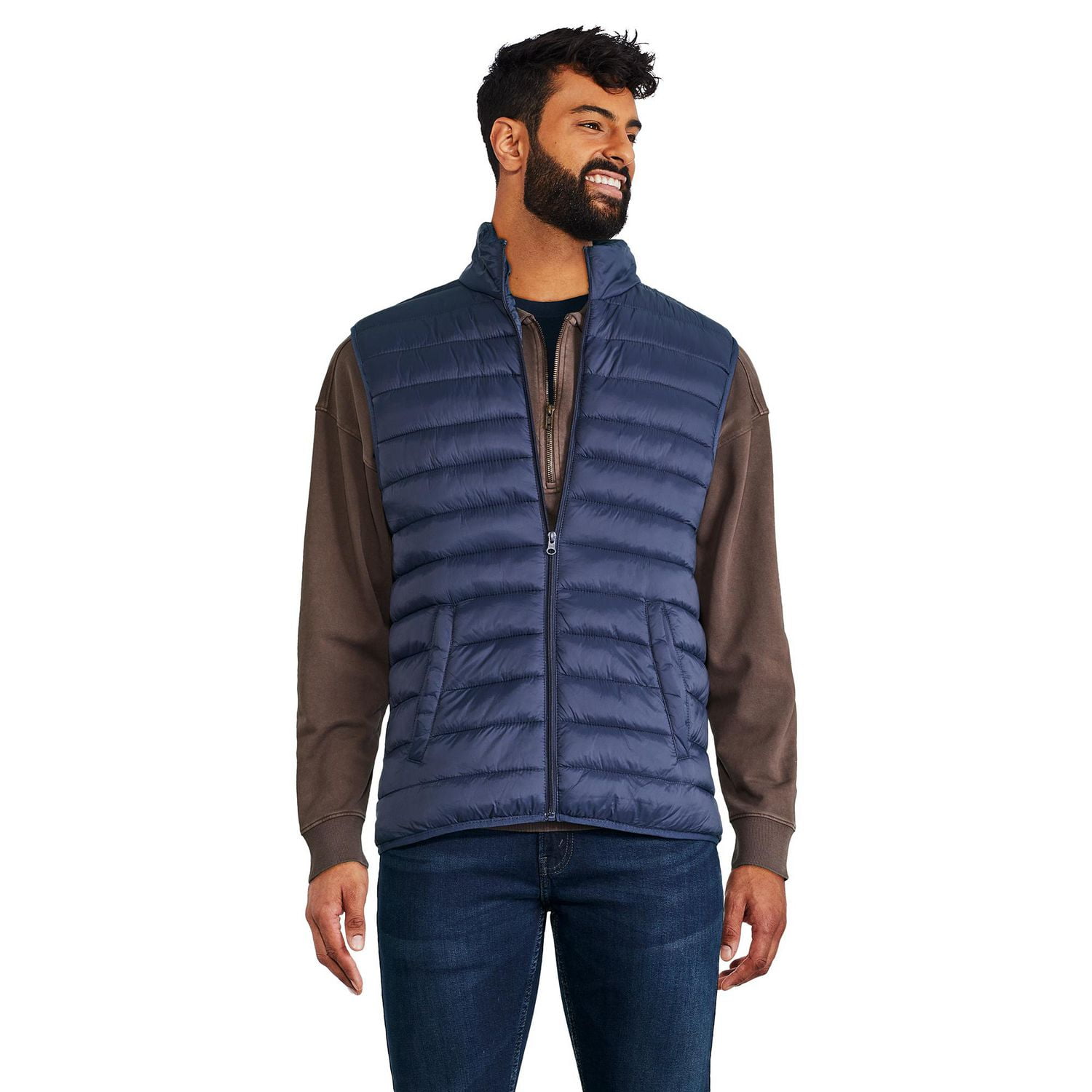 George Men's Packable Puffer Vest, Sizes S-2XL - Walmart.ca