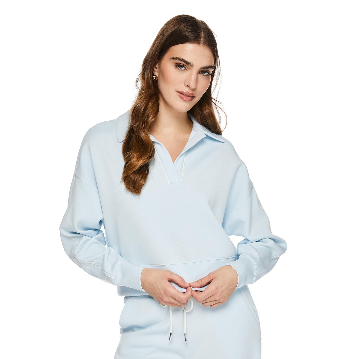 Click here for George Womens Polo Soft Knit Popover L prices