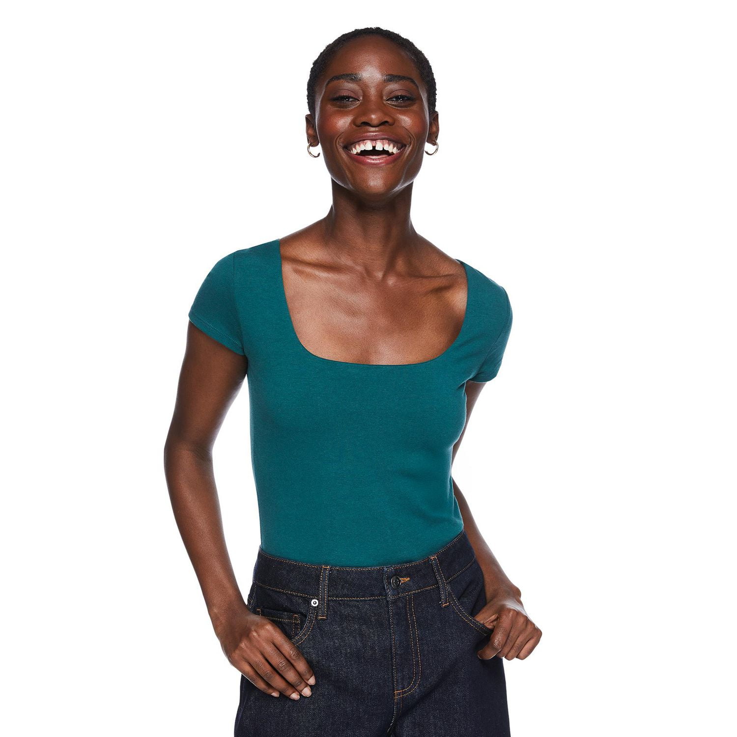 Click here for George Womens Scoop Neckline Bodysuit S prices