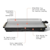 Beautiful XL Electric Griddle, 12" x 22"- Non-Stick by Drew Barrymore ...
