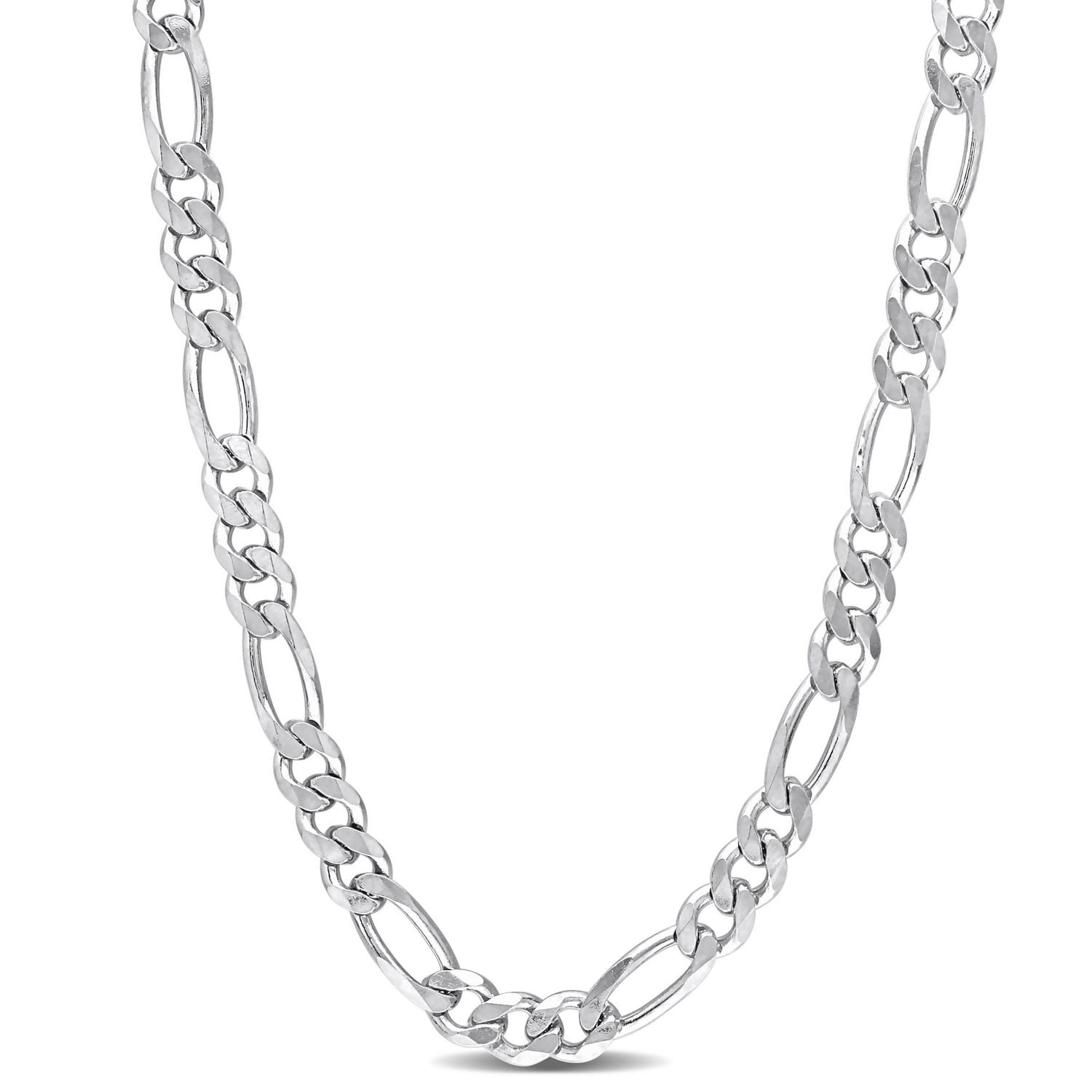 Click here for Miabella Sterling Silver Figaro Necklace 20 prices