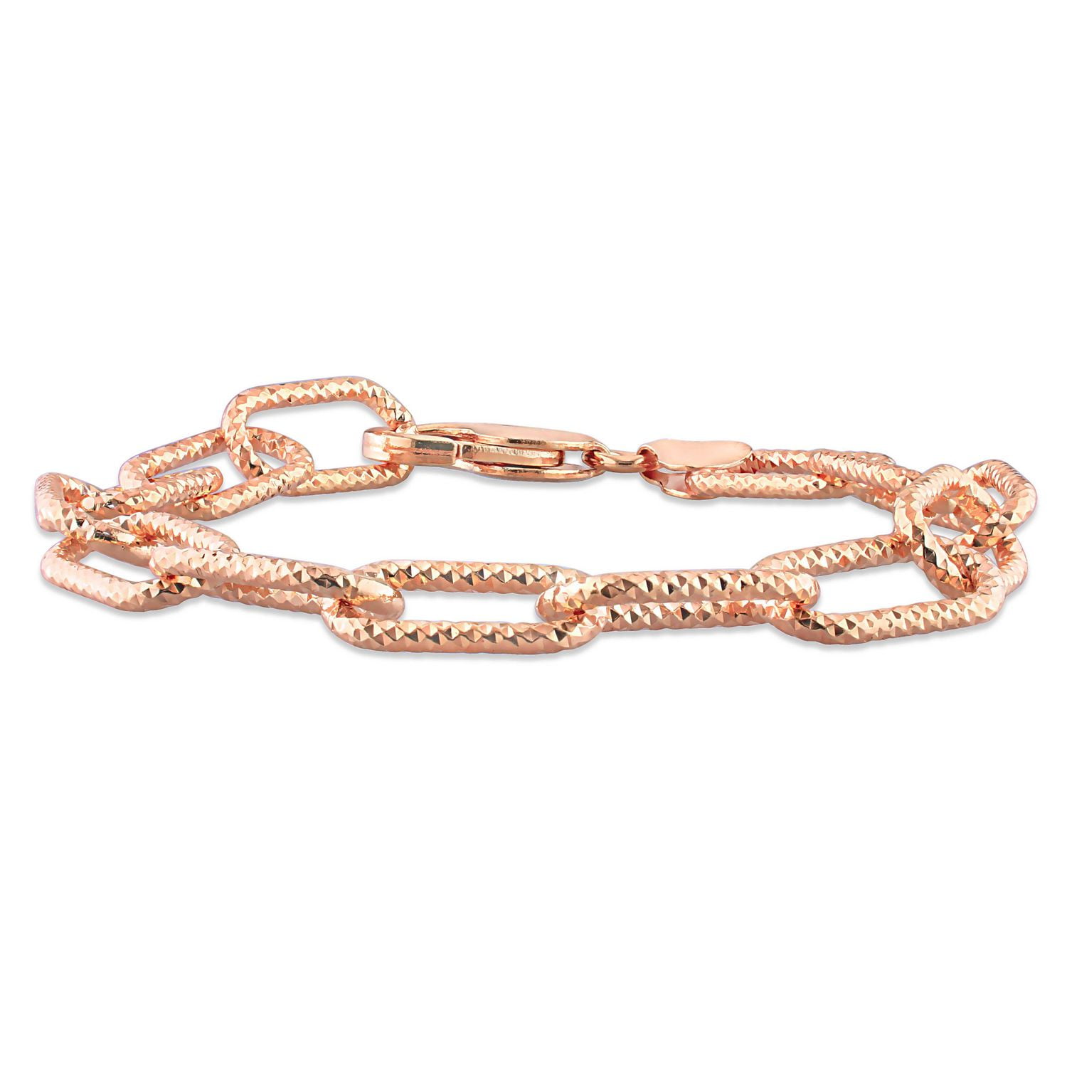 Click here for Miabella 18k Rose Gold Plated Sterling Silver Pape... prices