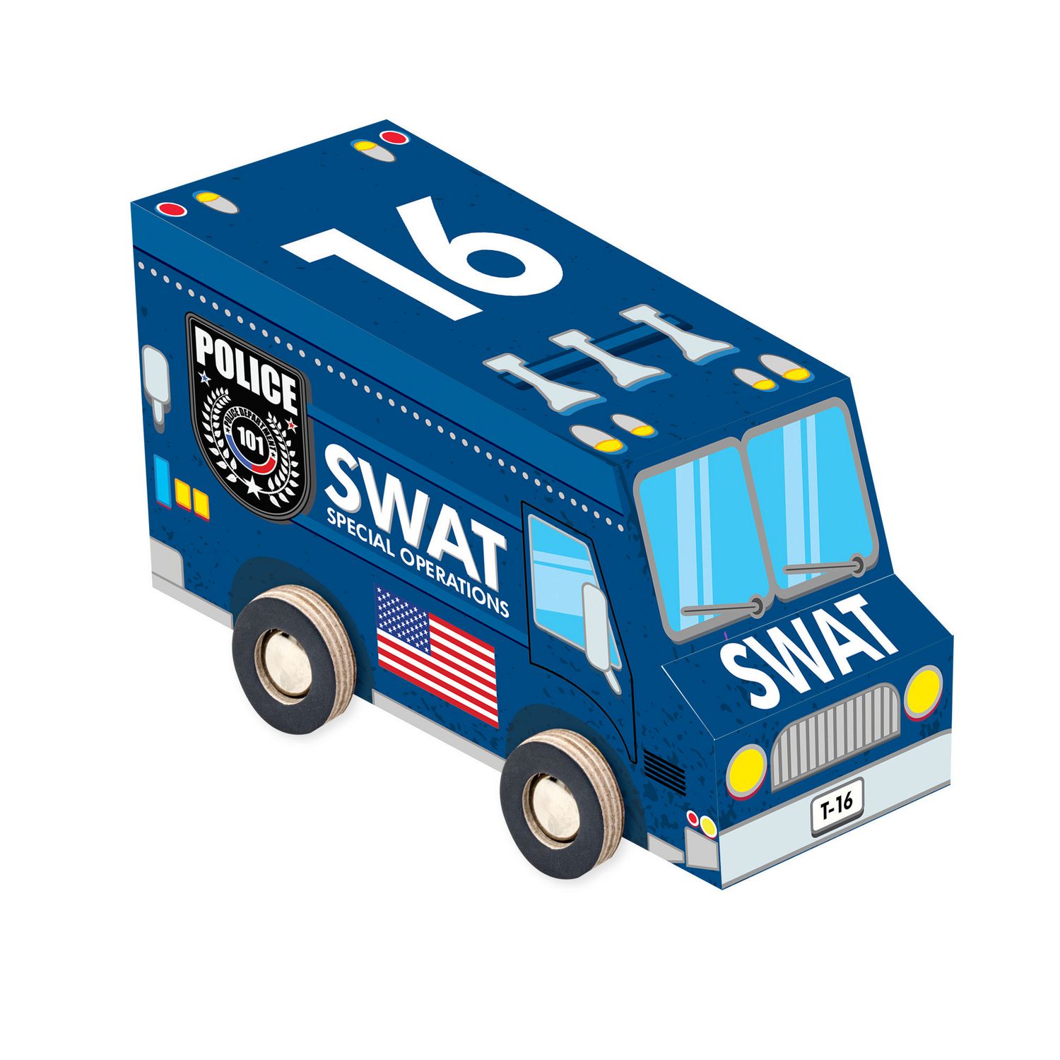 Grafix Shaped Swat Truck Vehicle Puzzle | Walmart Canada