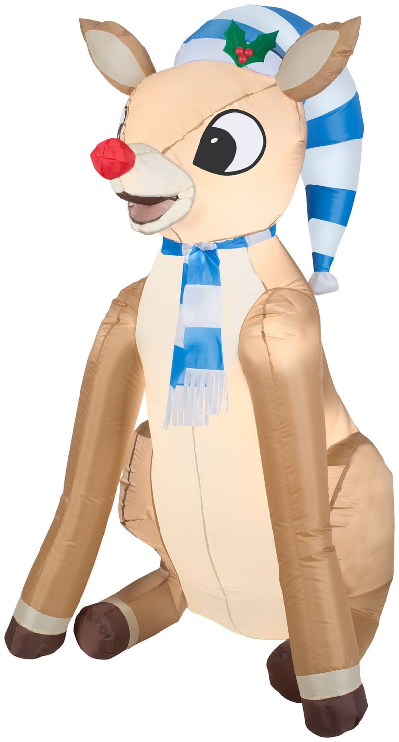 Airblown® 5' Inflatable Rudolph | Walmart Canada